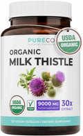 USDA organic milk thistle capsules