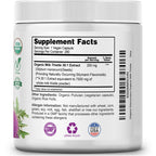 USDA organic milk thistle for vitality