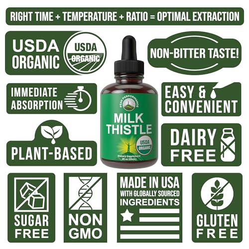 USDA organic milk thistle formula