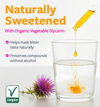 USDA organic milk thistle supplement