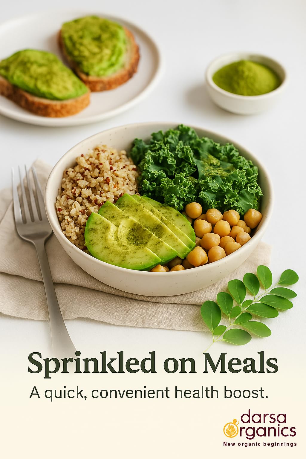 USDA organic moringa for daily health