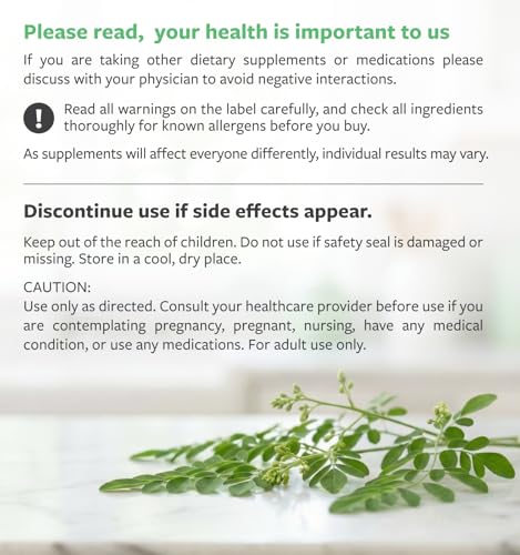 USDA Organic Moringa for detox