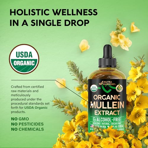 USDA organic mullein leaf benefits