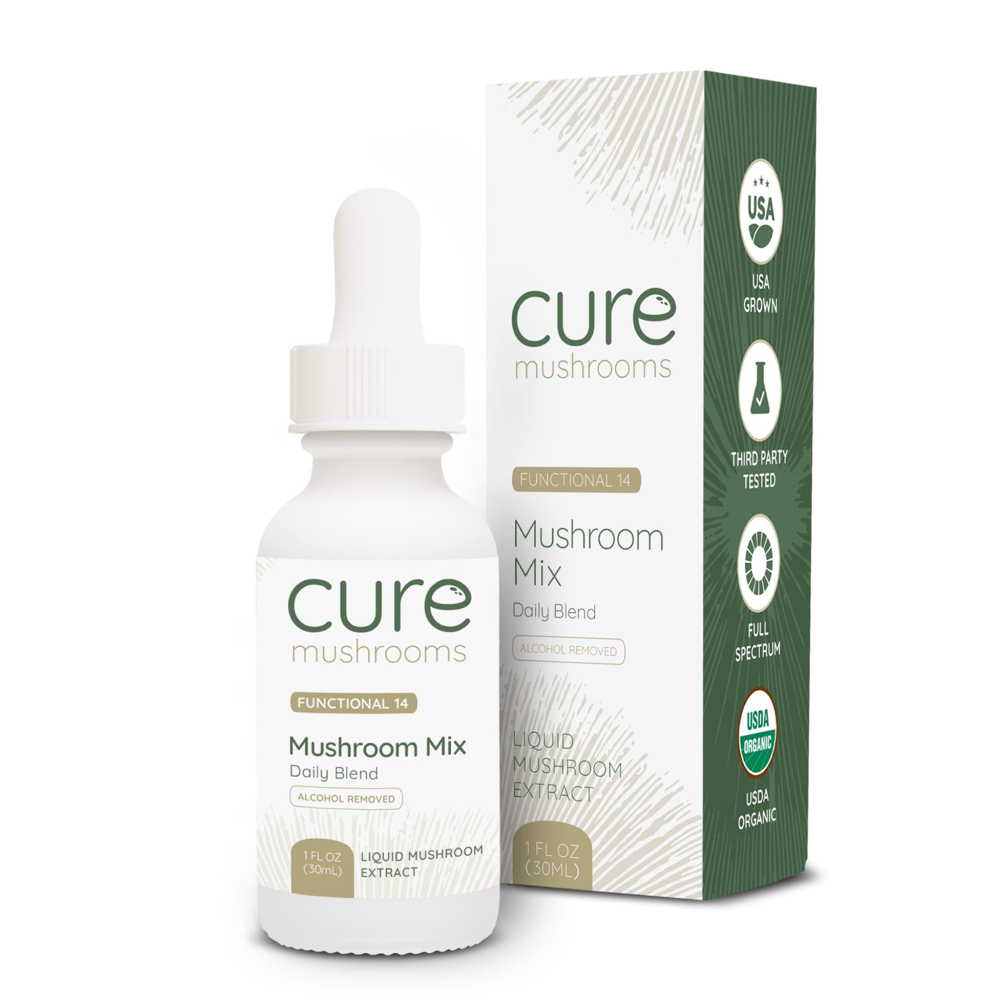 USDA organic mushroom complex supplement