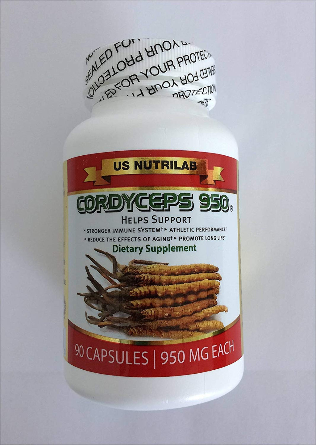 USDA organic mushroom supplement capsules