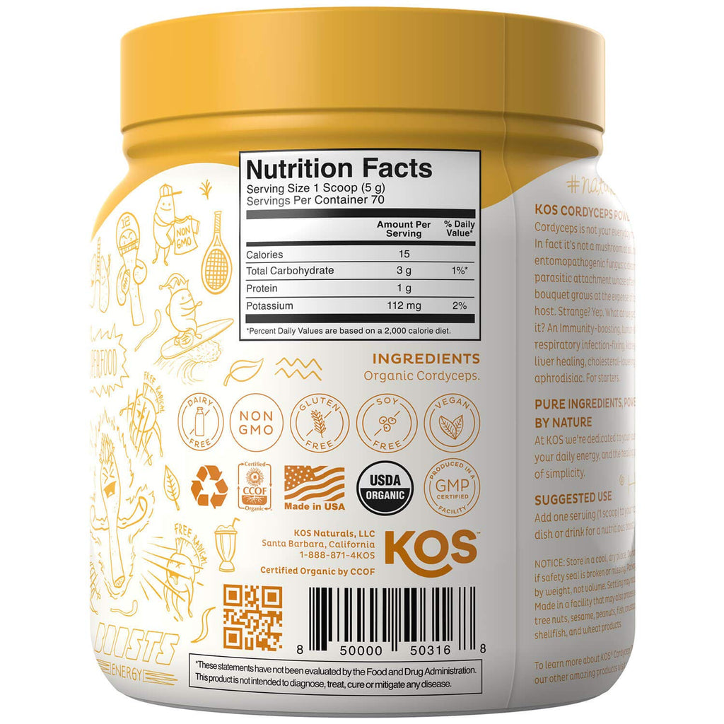 USDA organic mushrooms for immunity