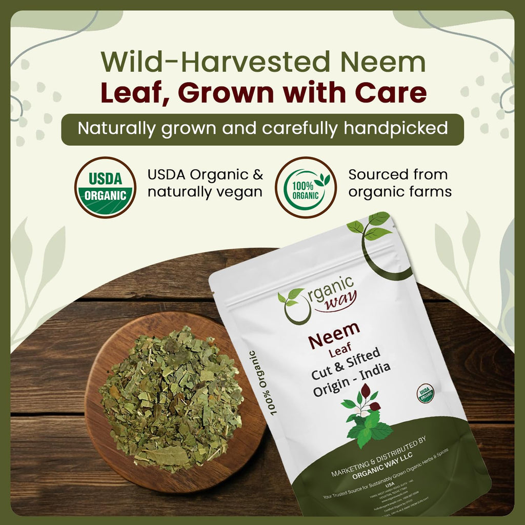 USDA organic neem tea benefits