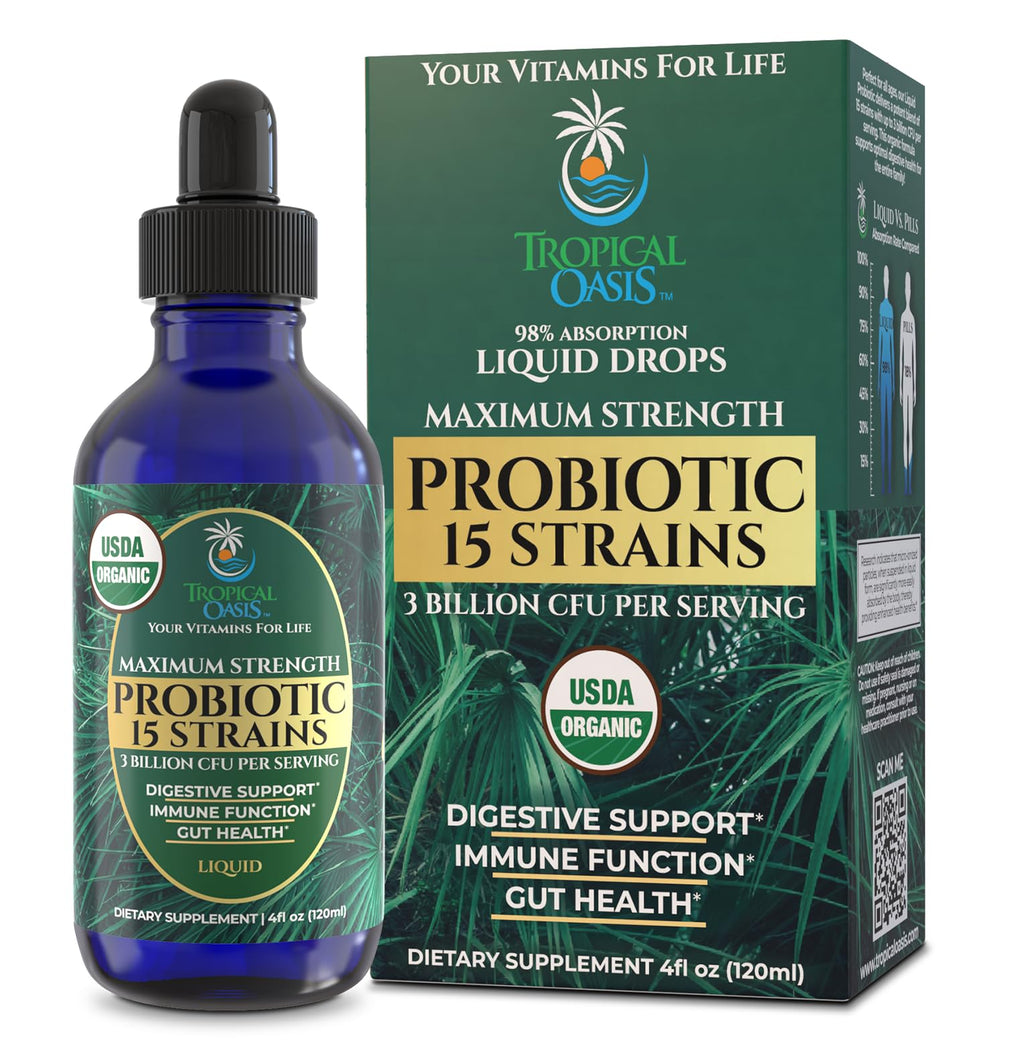 USDA Organic probiotics for digestive health