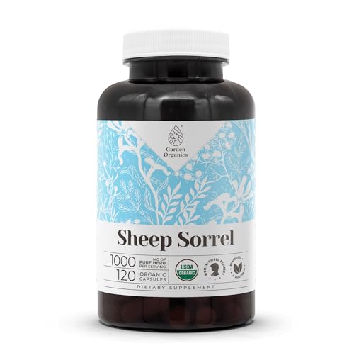 USDA Organic Sheep Sorrel capsules