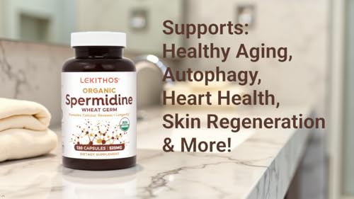 USDA organic spermidine capsules for vitality