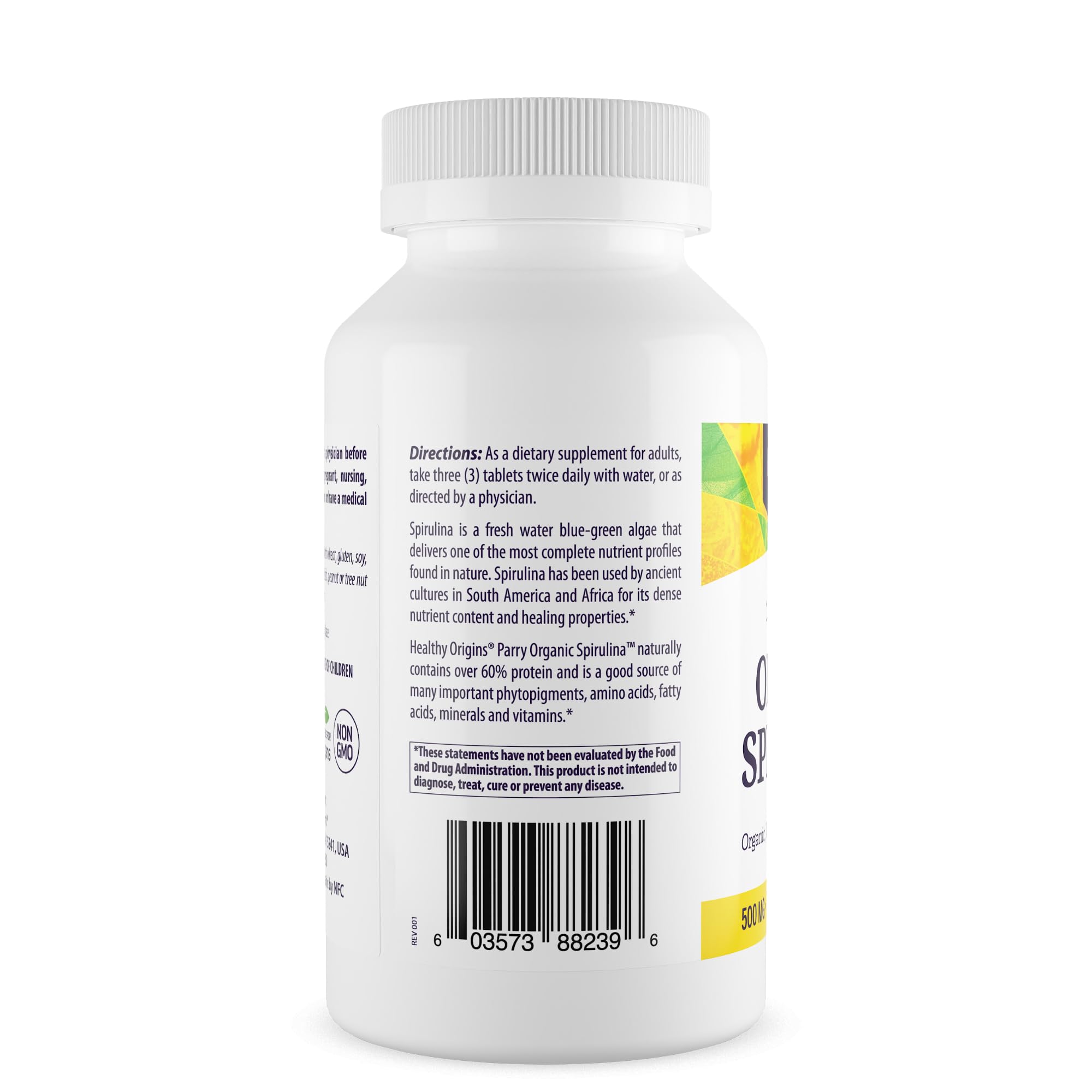 USDA organic spirulina for health