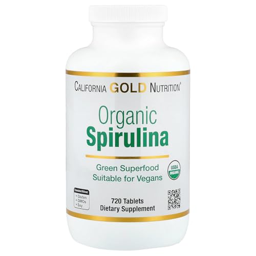 USDA organic spirulina supplement benefits