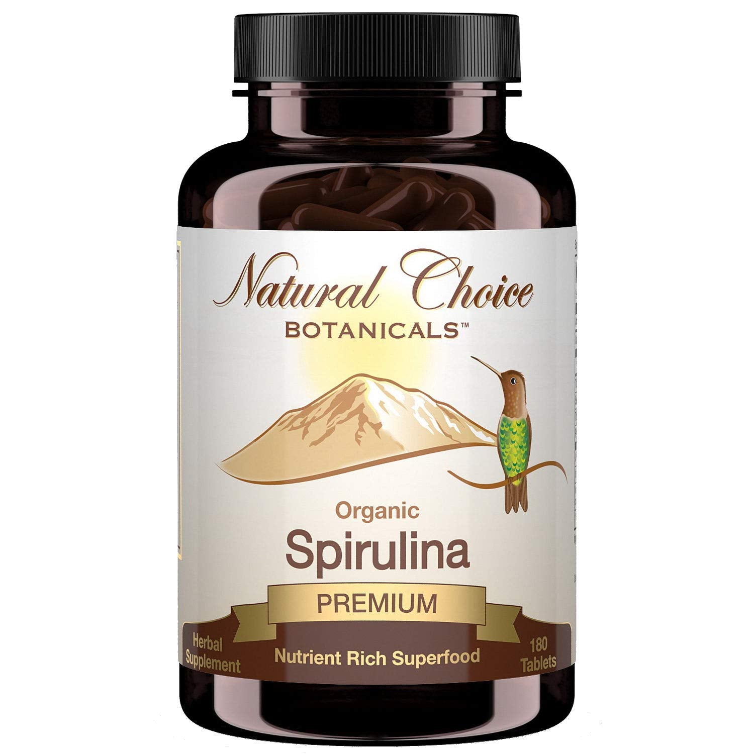 USDA organic spirulina tablets for health