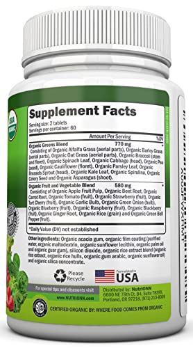 USDA organic superfood blend for immunity