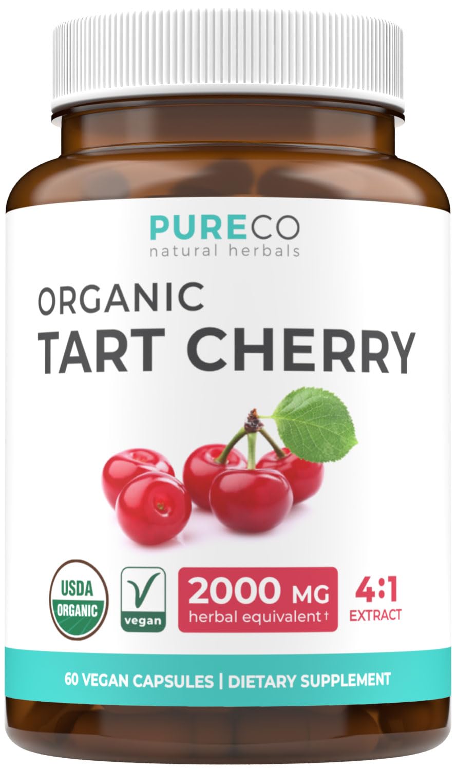 USDA Organic Tart Cherry capsules