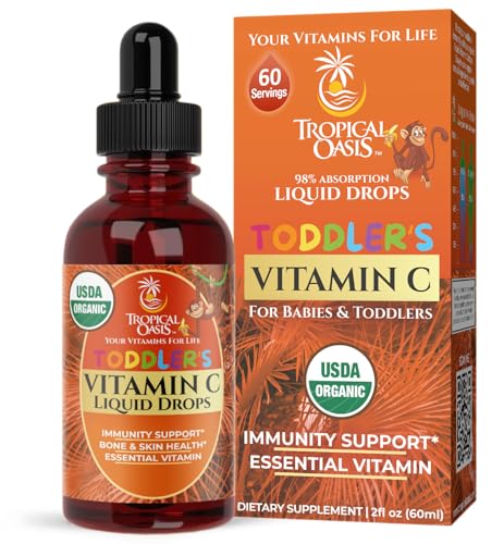 USDA organic toddler vitamin C drops
