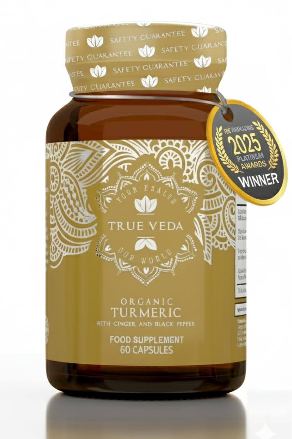 USDA Organic turmeric curcumin capsules
