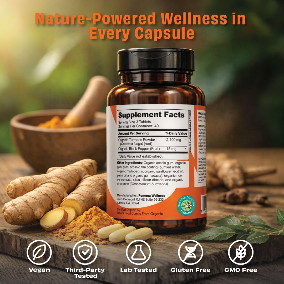USDA organic turmeric for daily wellness