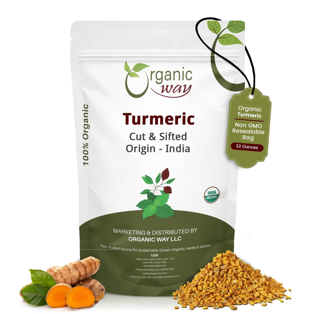 USDA organic turmeric root tea
