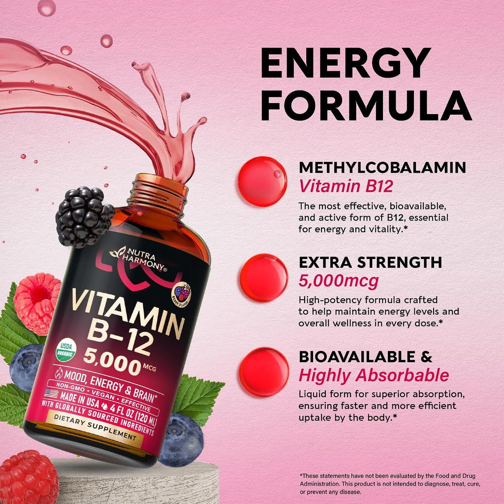 USDA organic vitamin b12 for vegans