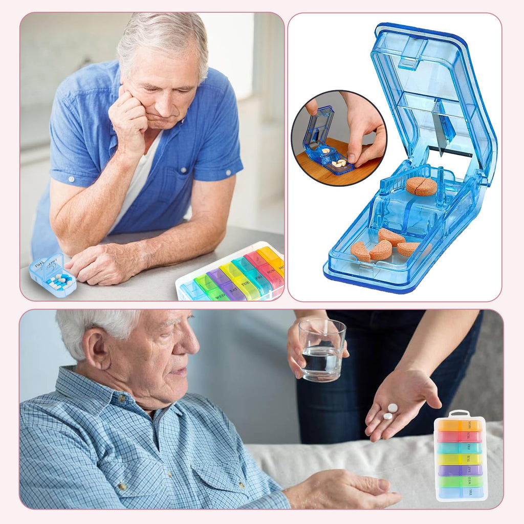 user-friendly weekly pill dispenser