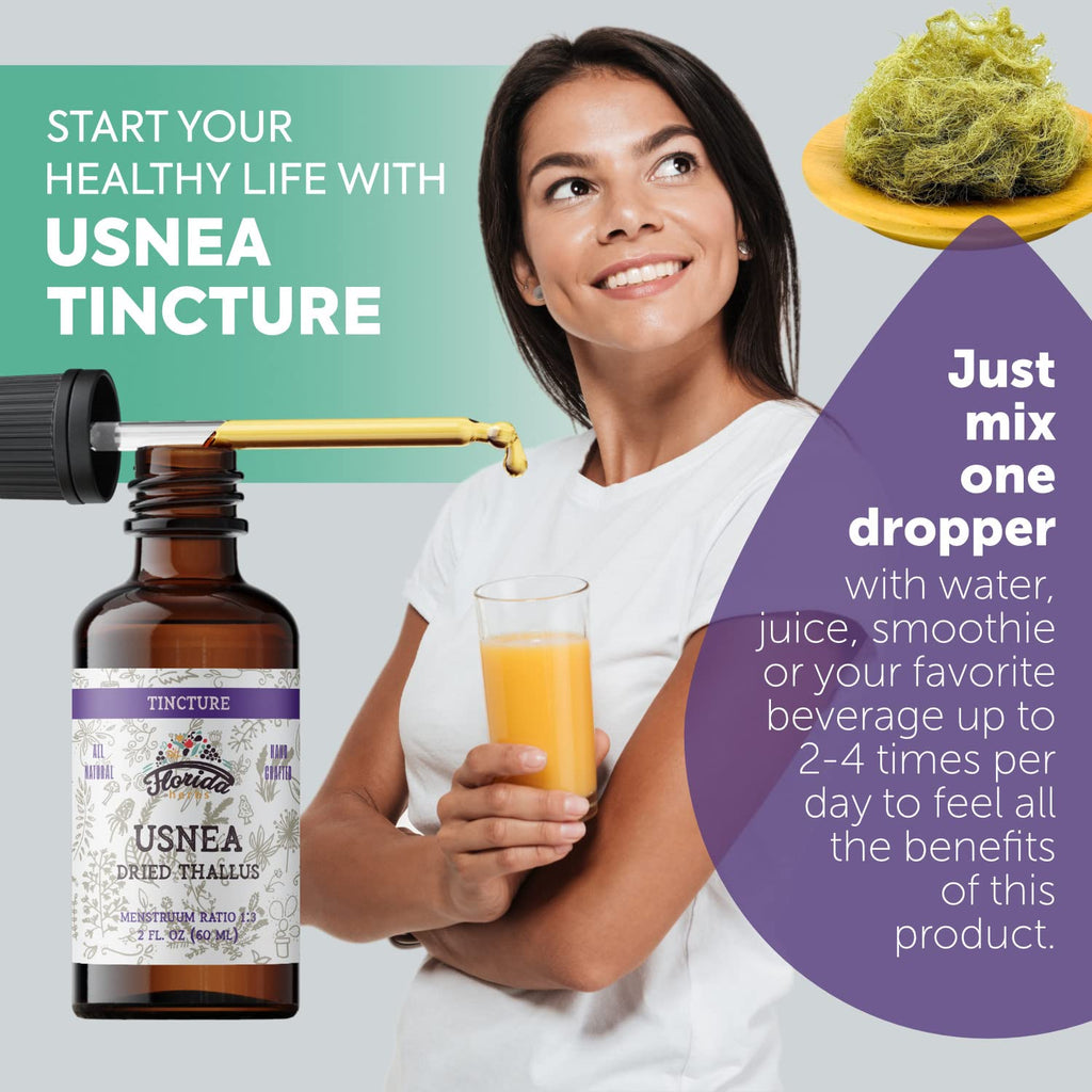 usnea barbata extract for respiratory health