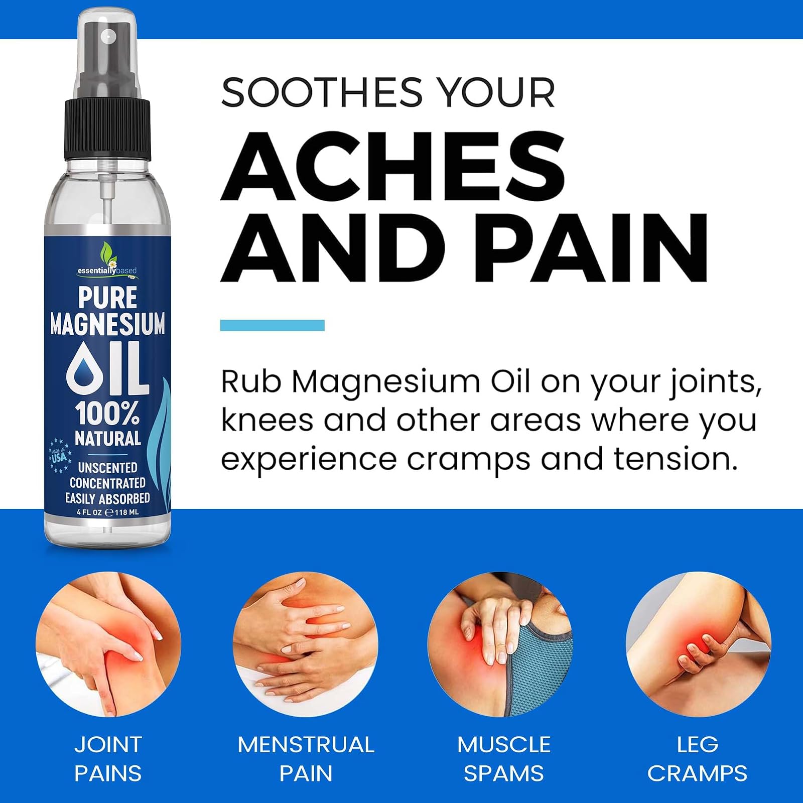 USP grade magnesium oil benefits