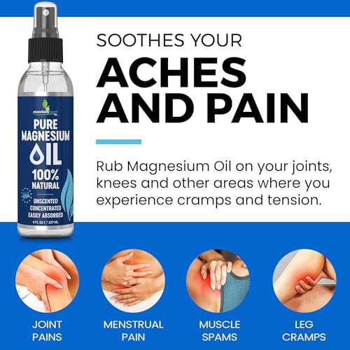 USP grade magnesium oil features