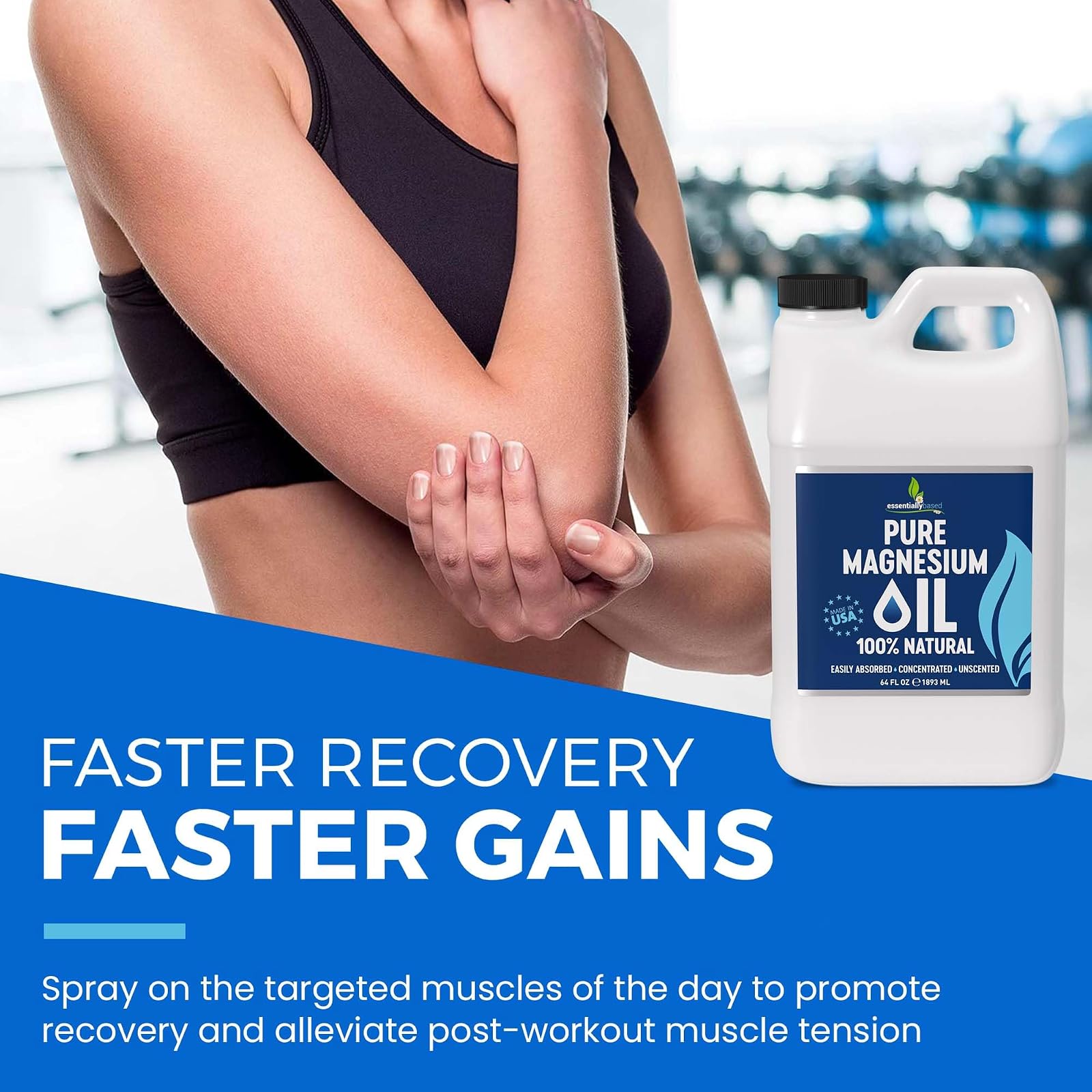 USP grade magnesium spray benefits