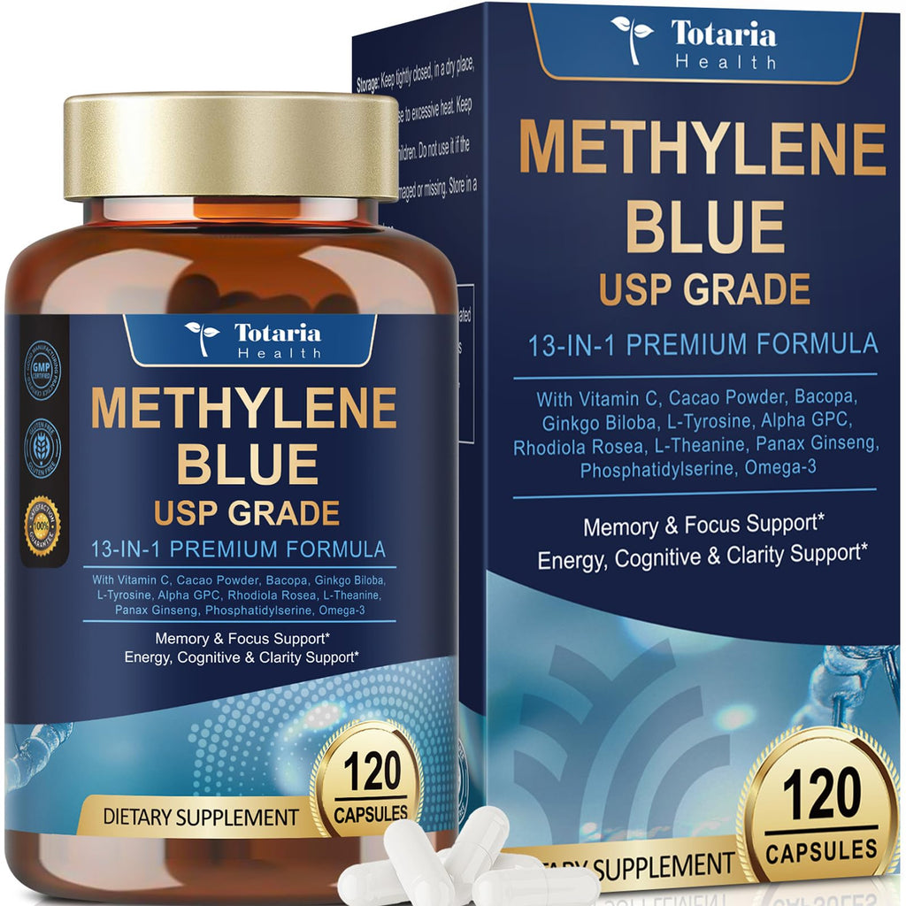 USP Methylene Blue multivitamins for brain health