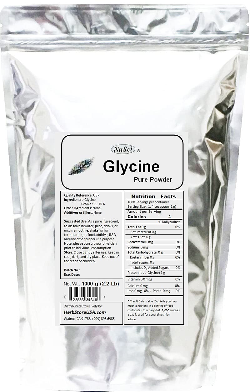 USP quality glycine for wellness