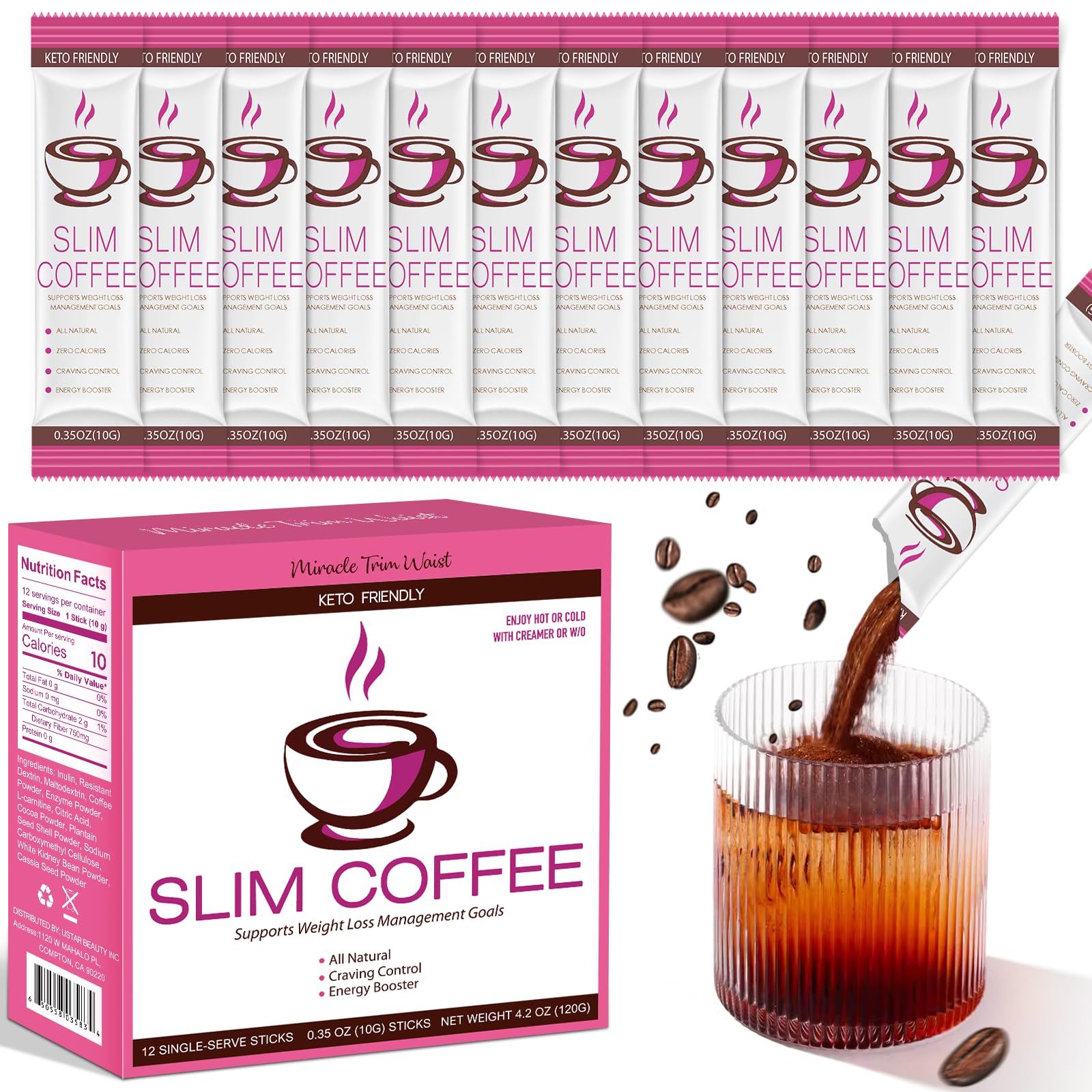 USTAR green coffee bean extract powder