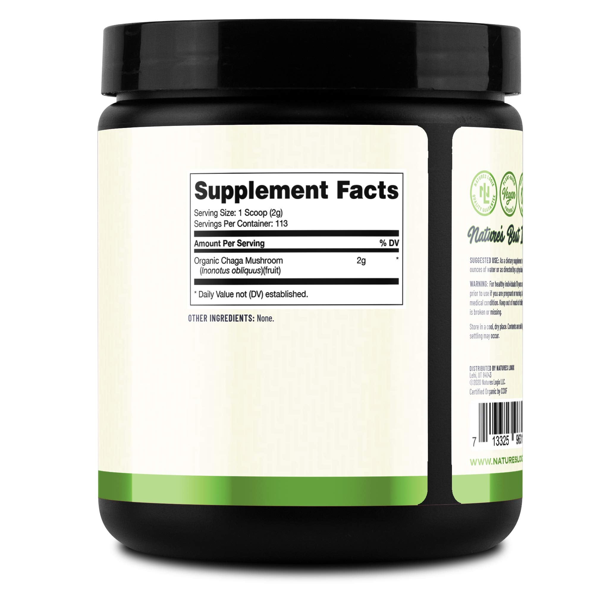 USUIE FVLFIL chaga mushroom uses