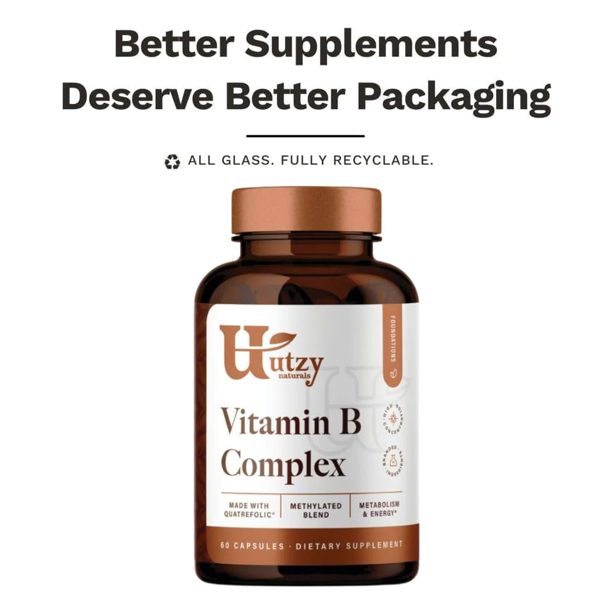 Utzy Naturals B complex for daily use