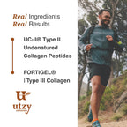 Utzy Naturals collagen for active lifestyle