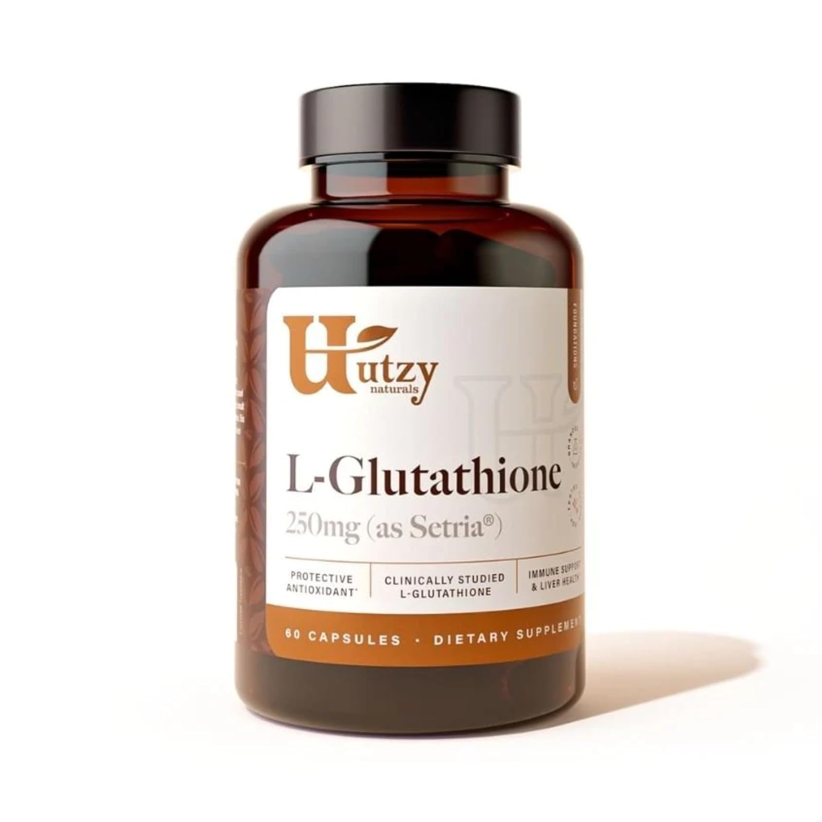 Utzy Naturals Glutathione capsules for wellness