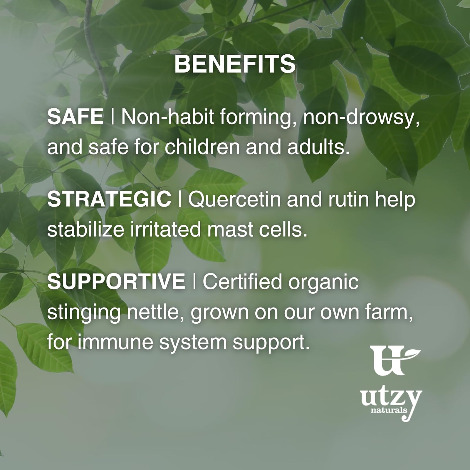 Utzy Naturals respiratory wellness formula
