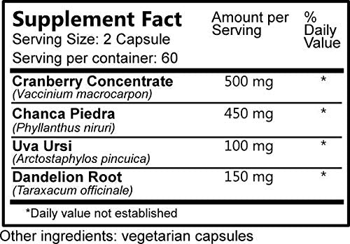 UVA Ursi extract for urinary support