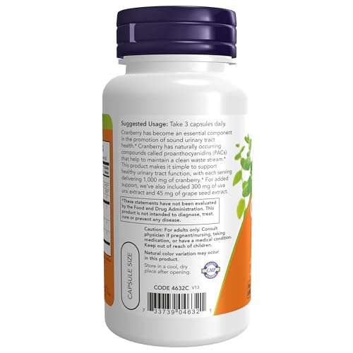 Uva Ursi extract in cranberry supplement