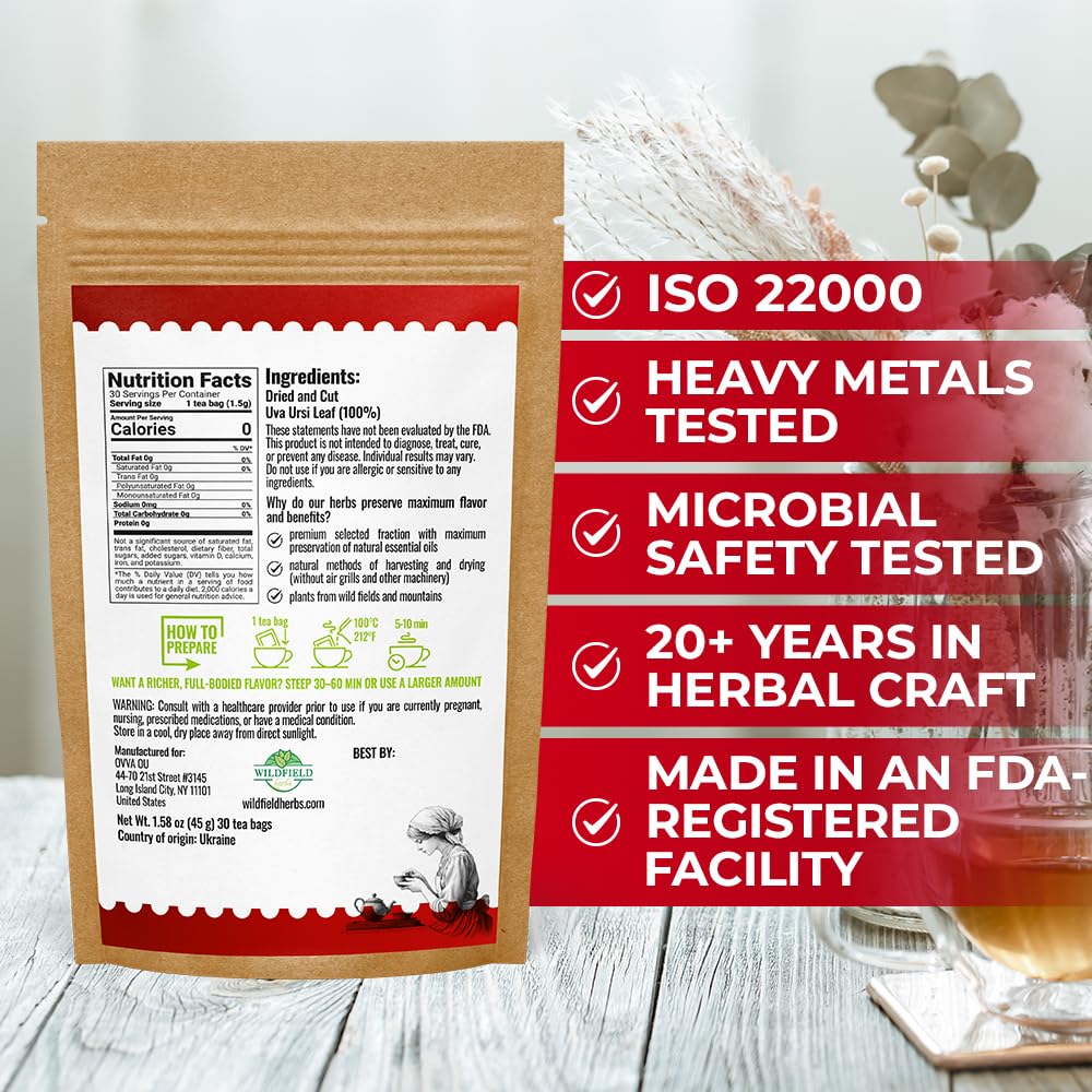 Uva Ursi tea for wellness