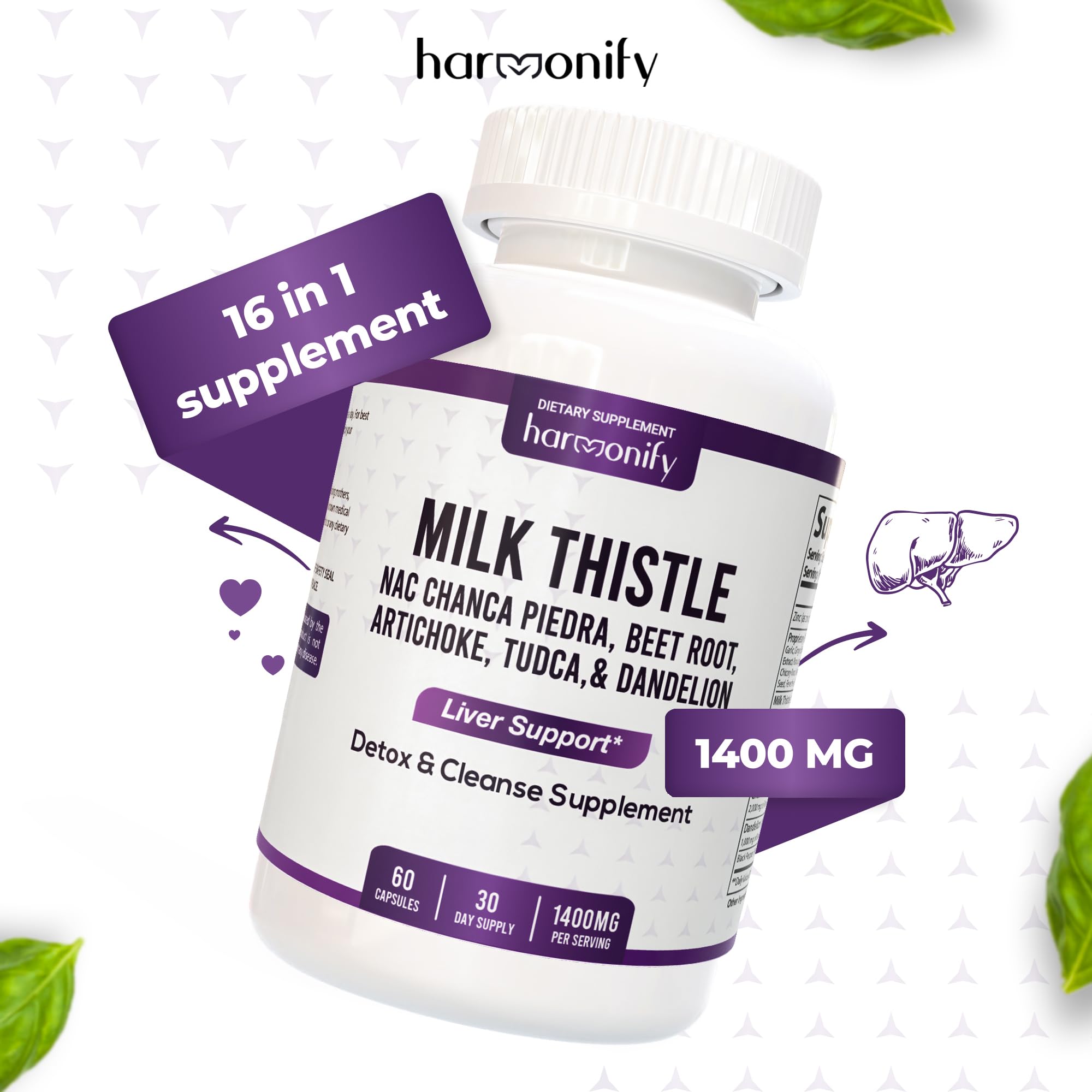 Uvora milk thistle and berberine