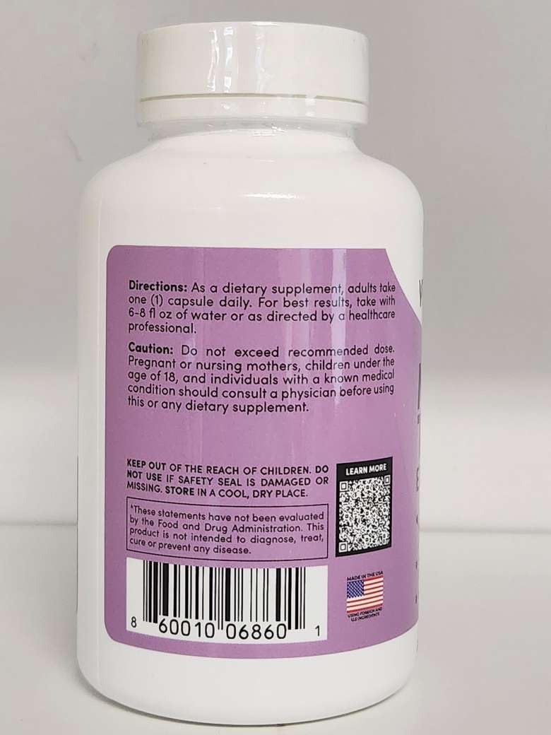 Uvora milk thistle capsules for vitality