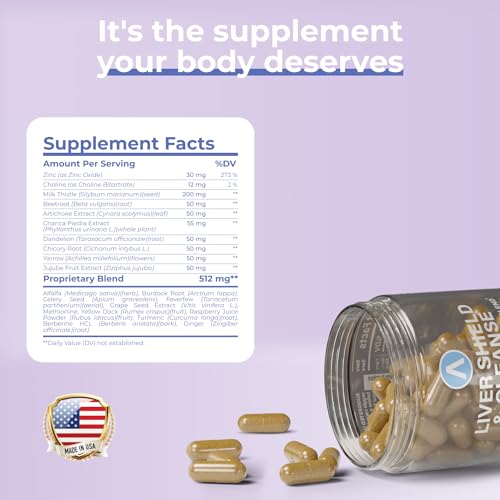 uvora milk thistle detox capsules