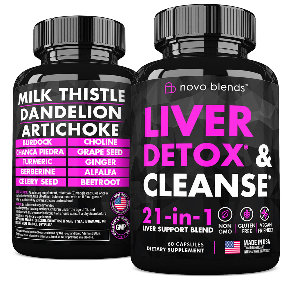 uvora milk thistle detox capsules