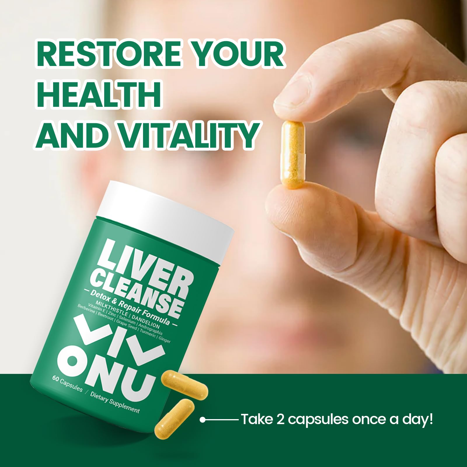 uvora milk thistle detox formula