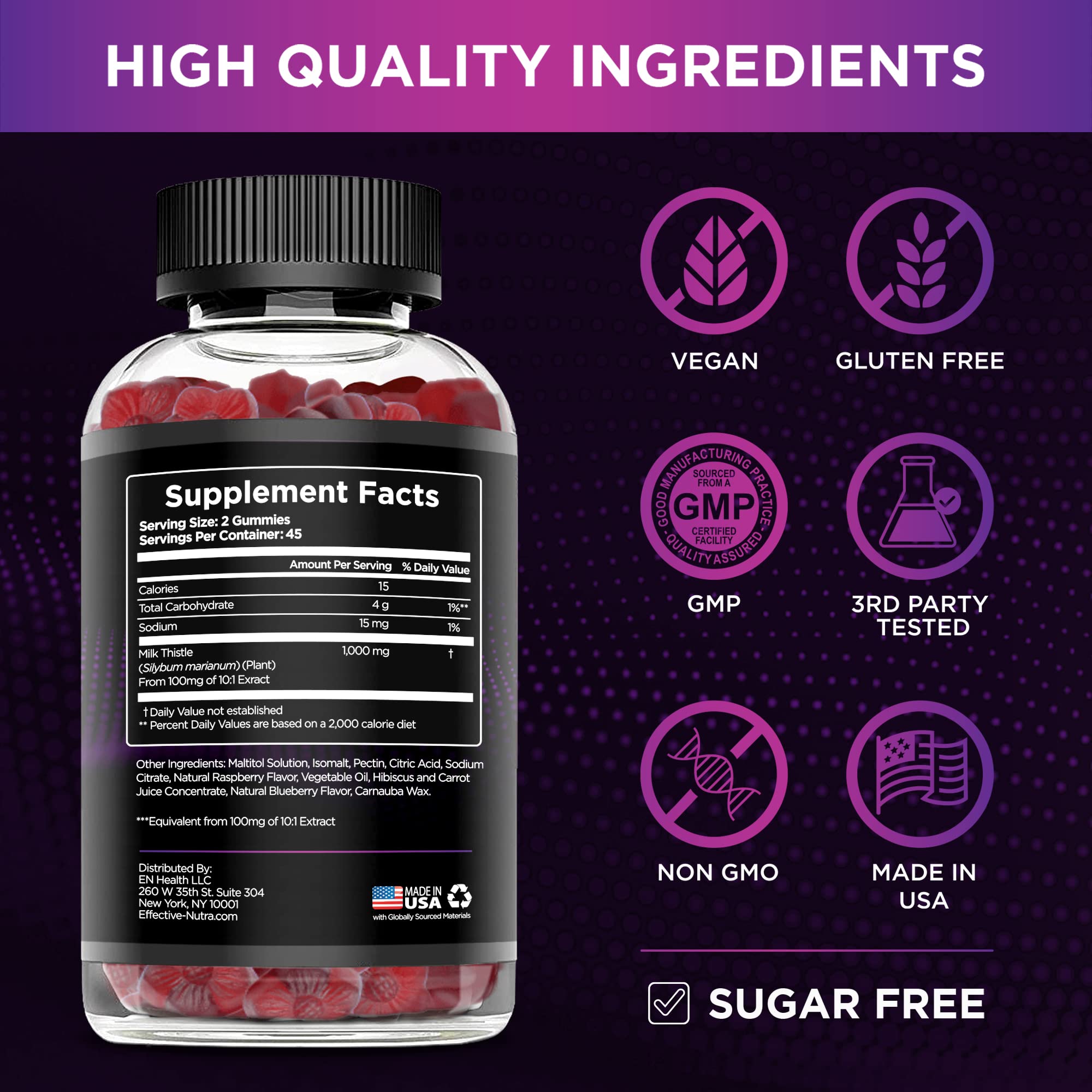 Uvora milk thistle detox support for wellness