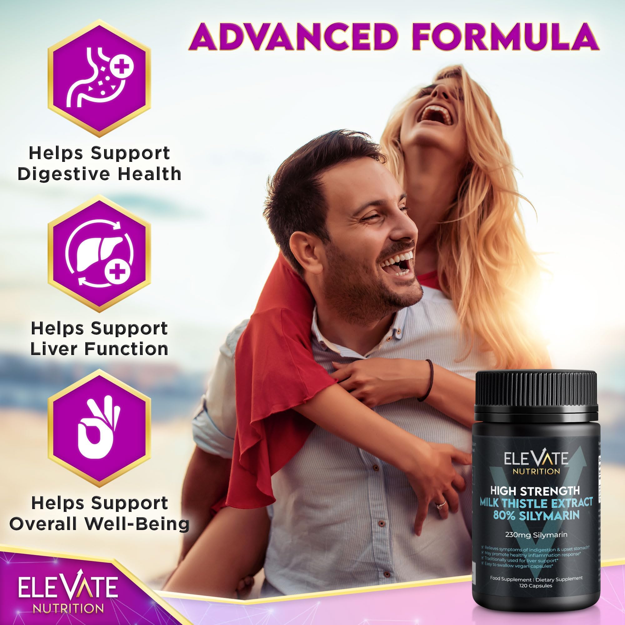 uvora milk thistle for digestive comfort