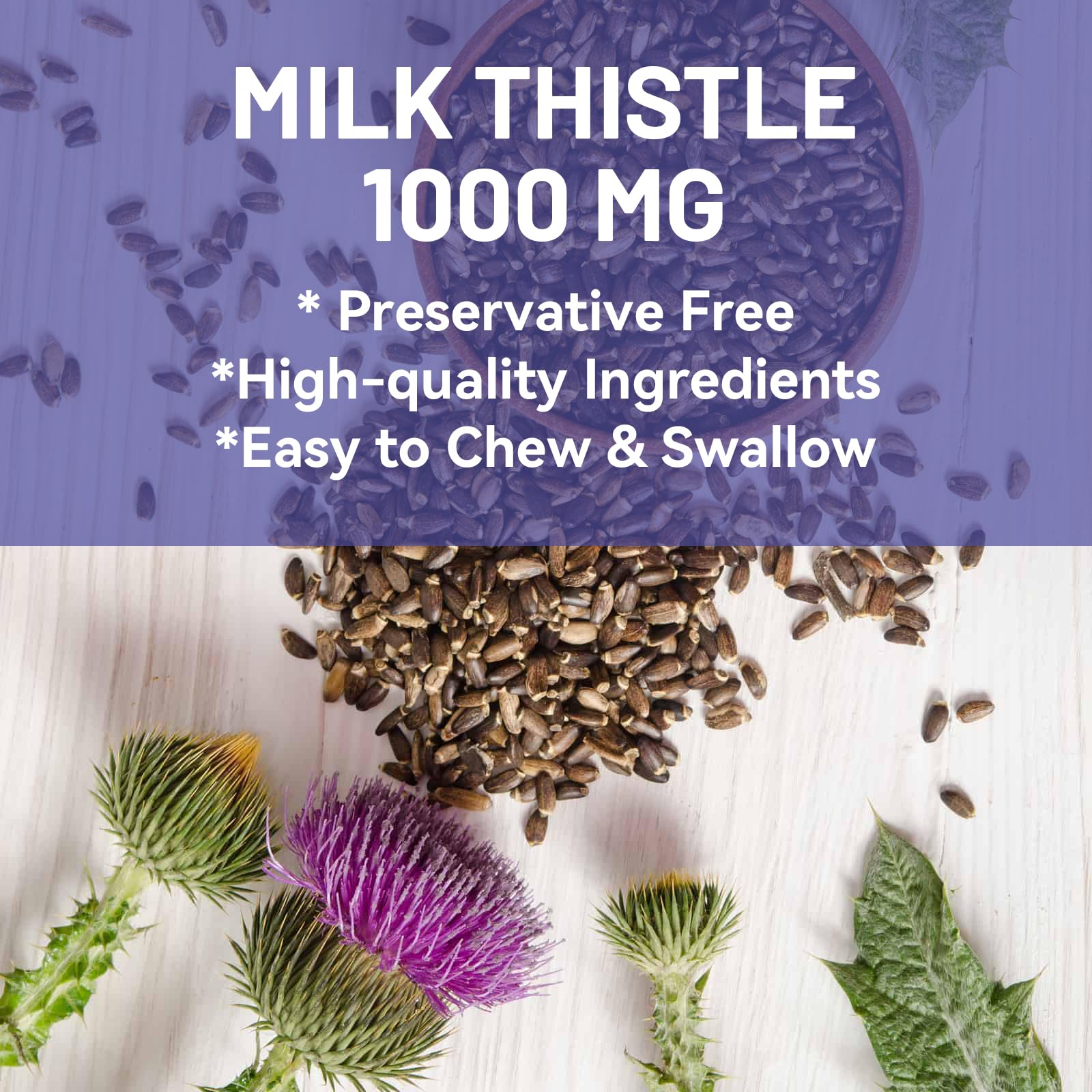 Uvora milk thistle for liver detoxification