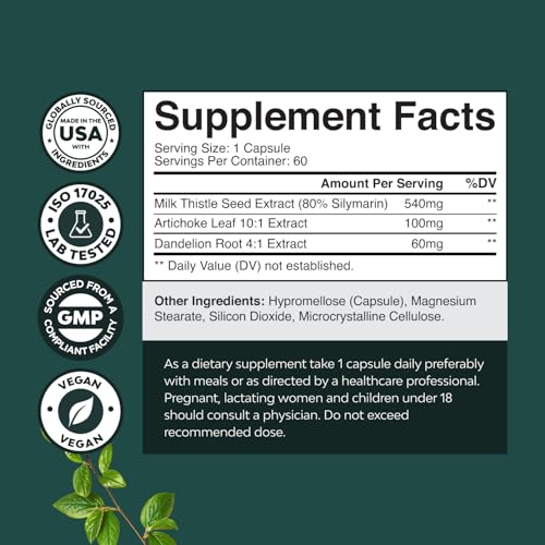 uvora milk thistle for liver repair