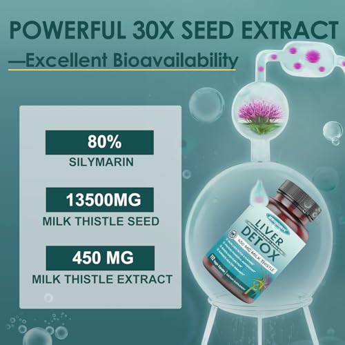 uvora milk thistle for liver support